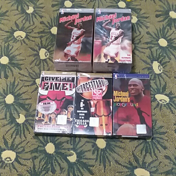 Other | Michael Jordan Vhs Tapes Ultimate Collection | Poshmark